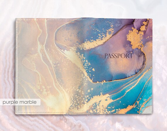 Passport Cover Texture