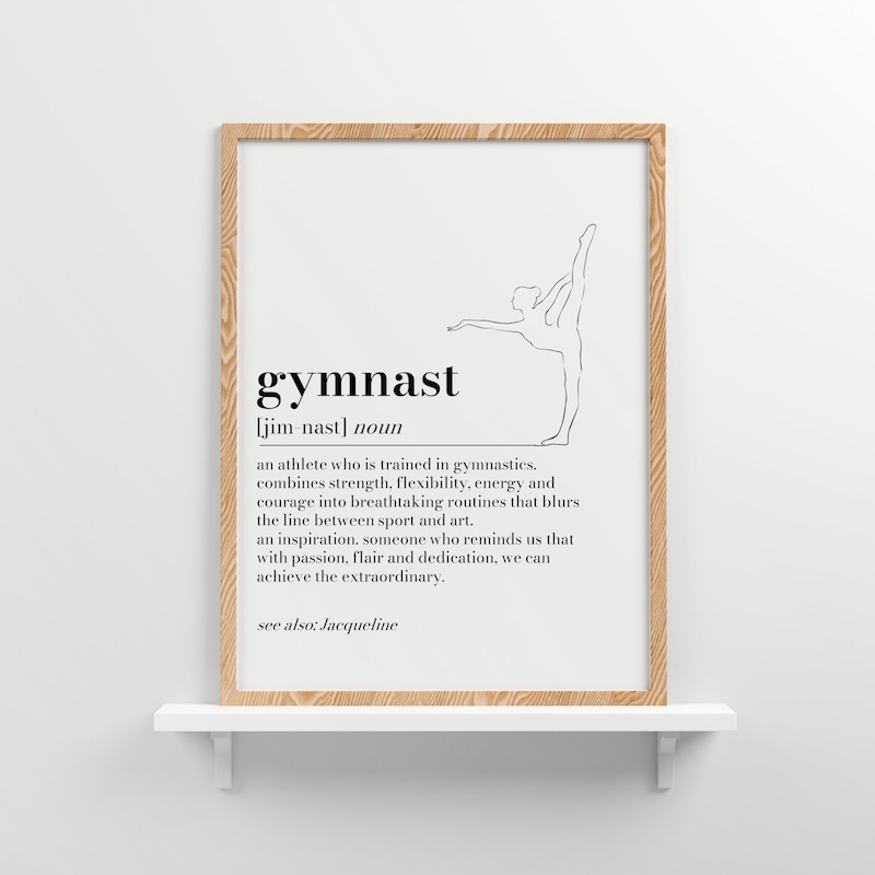 Definition gymnastik - Etsy.de