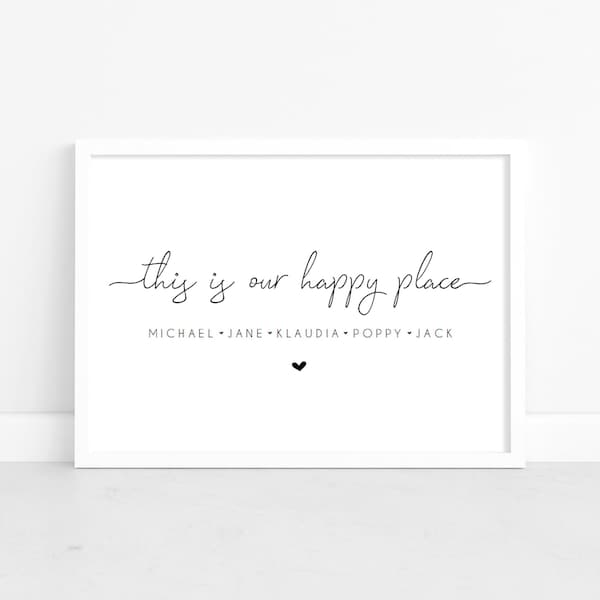 Our Happy Place - Etsy UK