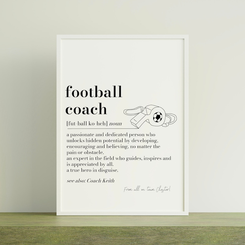 Football Coach Gift - 60+ Gift Ideas for 2025