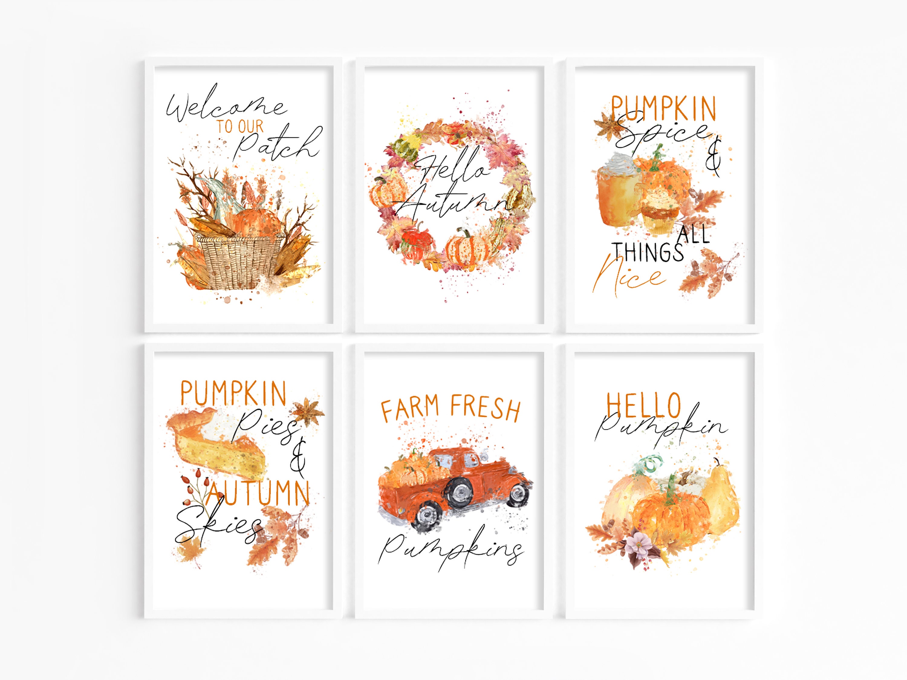 Welcome Autumn Posters