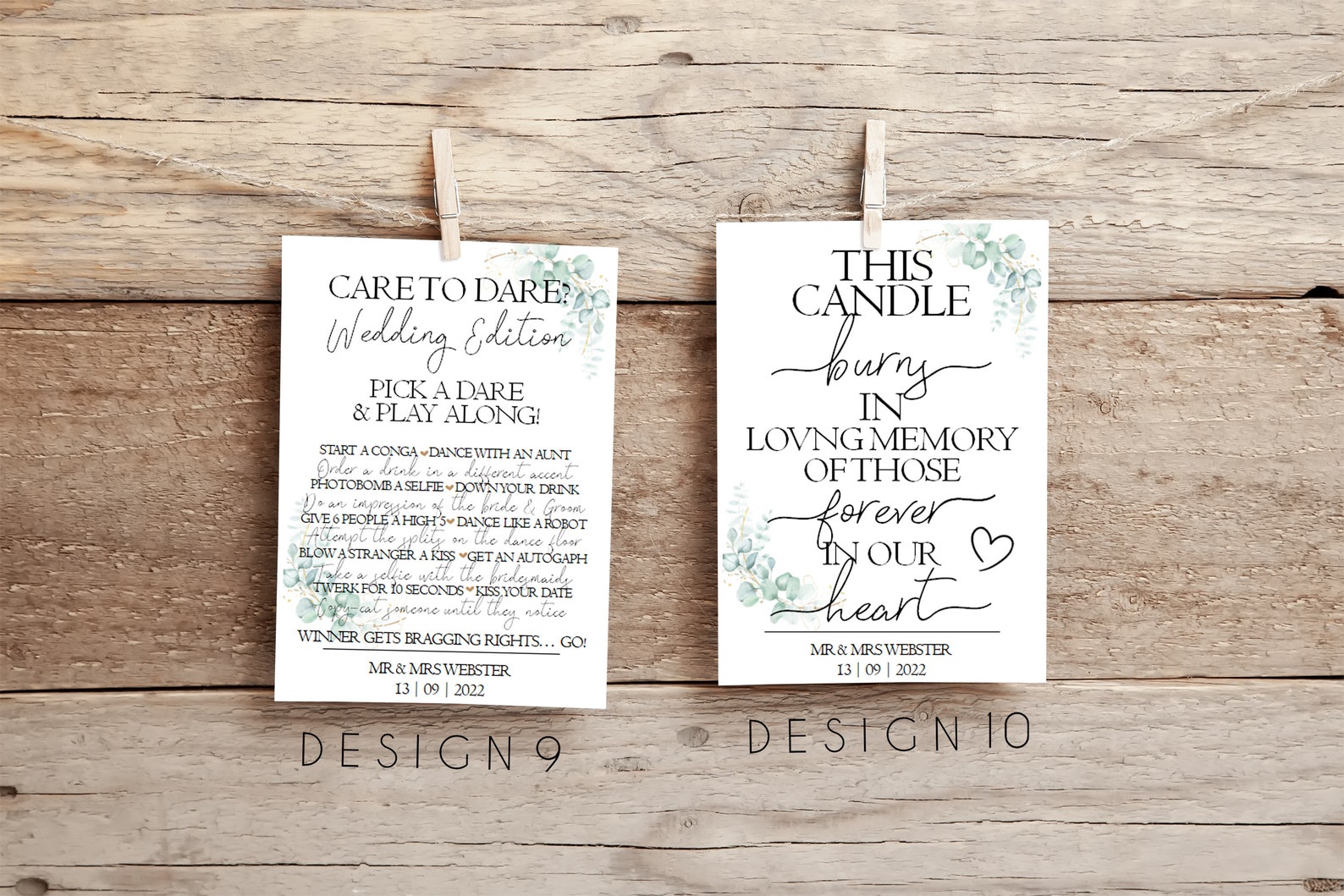 Personalised No Social Media Wedding Sign, Rustic Guest Notice, No ...