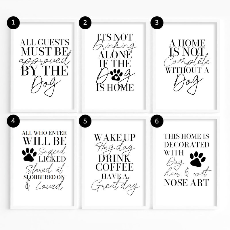 Dog Quote Print - Etsy