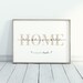 Personalised Family Home Print, Custom Home Decor, Personalised Home ...