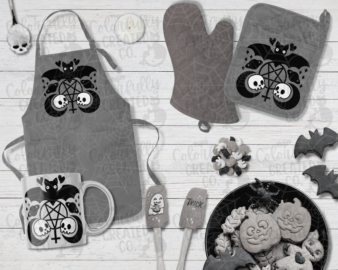 Cute Gothic Bat Pentagram SVG Gothic SVG Cricut Svg - Etsy