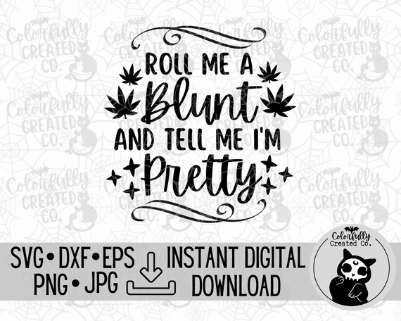 Pretty Stoner SVG Weed SVG Stoner Svg Cute Stoner | Etsy