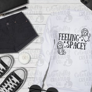 Feeling Spacey SVG Astronaut Cat SVG Cat Svg Space - Etsy