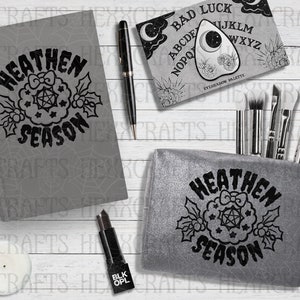 Heathen Season SVG | Gothic Christmas SVG | Christmas Clipart ...