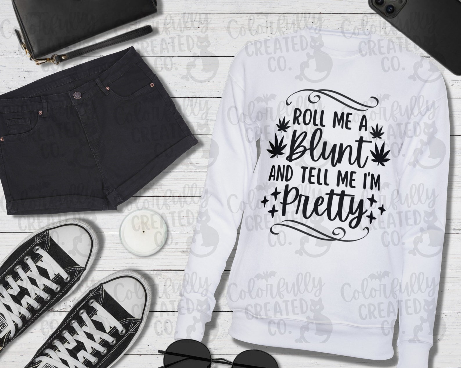 Pretty Stoner SVG Weed SVG Stoner Svg Cute Stoner - Etsy Norway