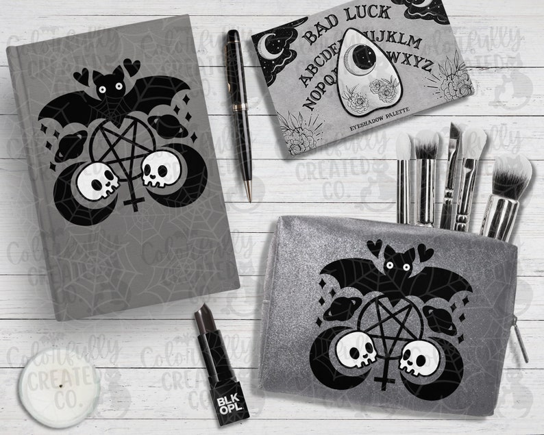 Cute Gothic Bat Pentagram SVG Gothic SVG Cricut Svg - Etsy