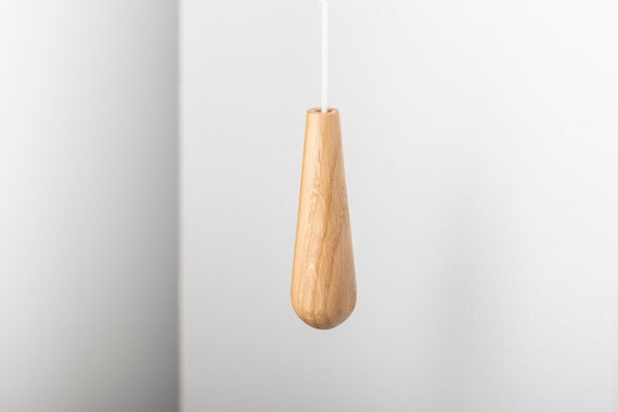 Oak Light Pull Handle Handmade - Etsy UK