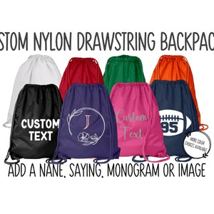 Drawstring Backpack - Etsy