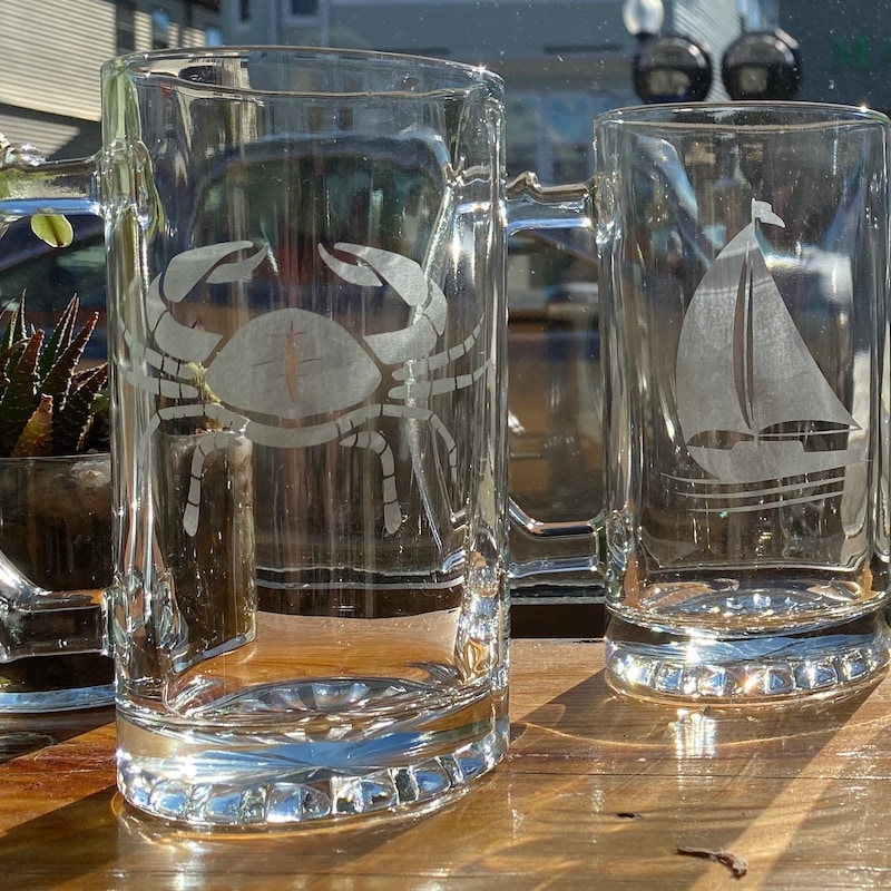 Etched Beer Mugs - Etsy