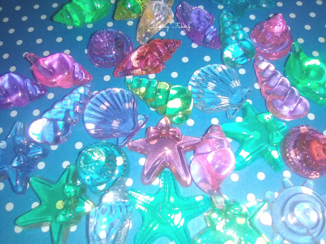 20 Pc. Mini Sea Creatures, Sea Shells, Ocean Animals, Miniature ...