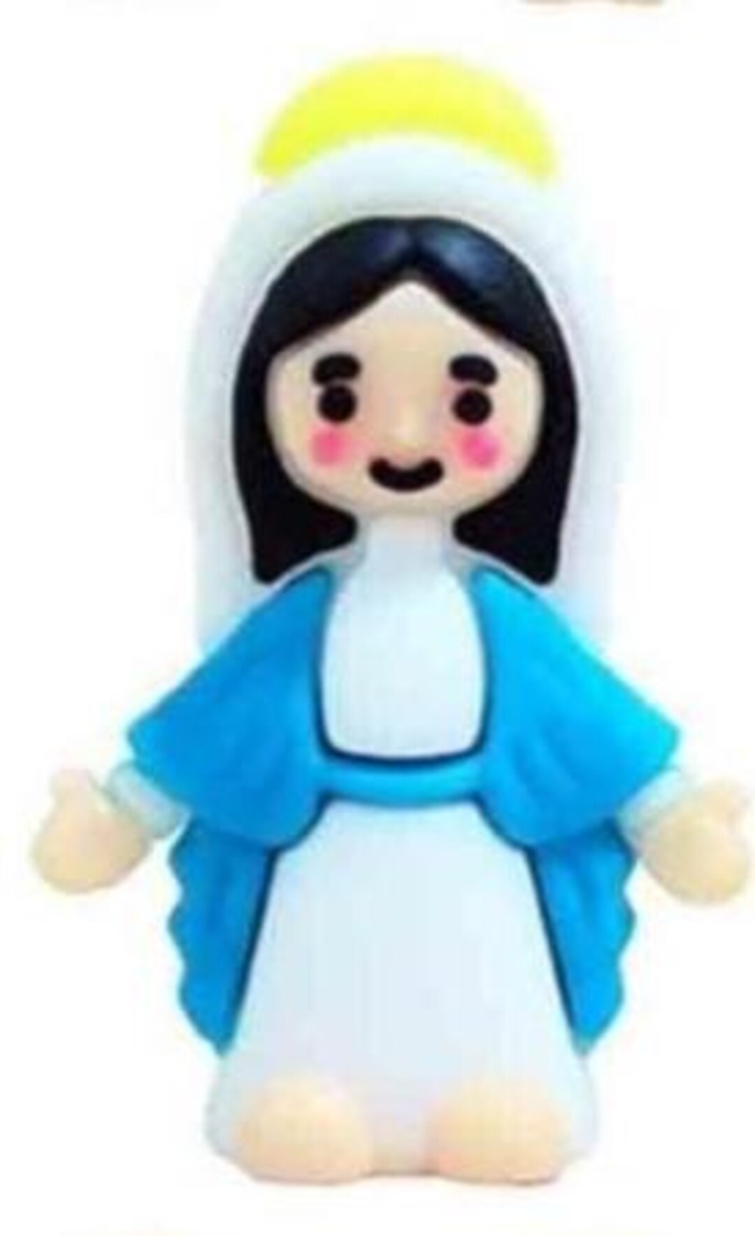 Mini Virgin Mary Figurines, Miniature Religious/spiritual Virgin Mary ...