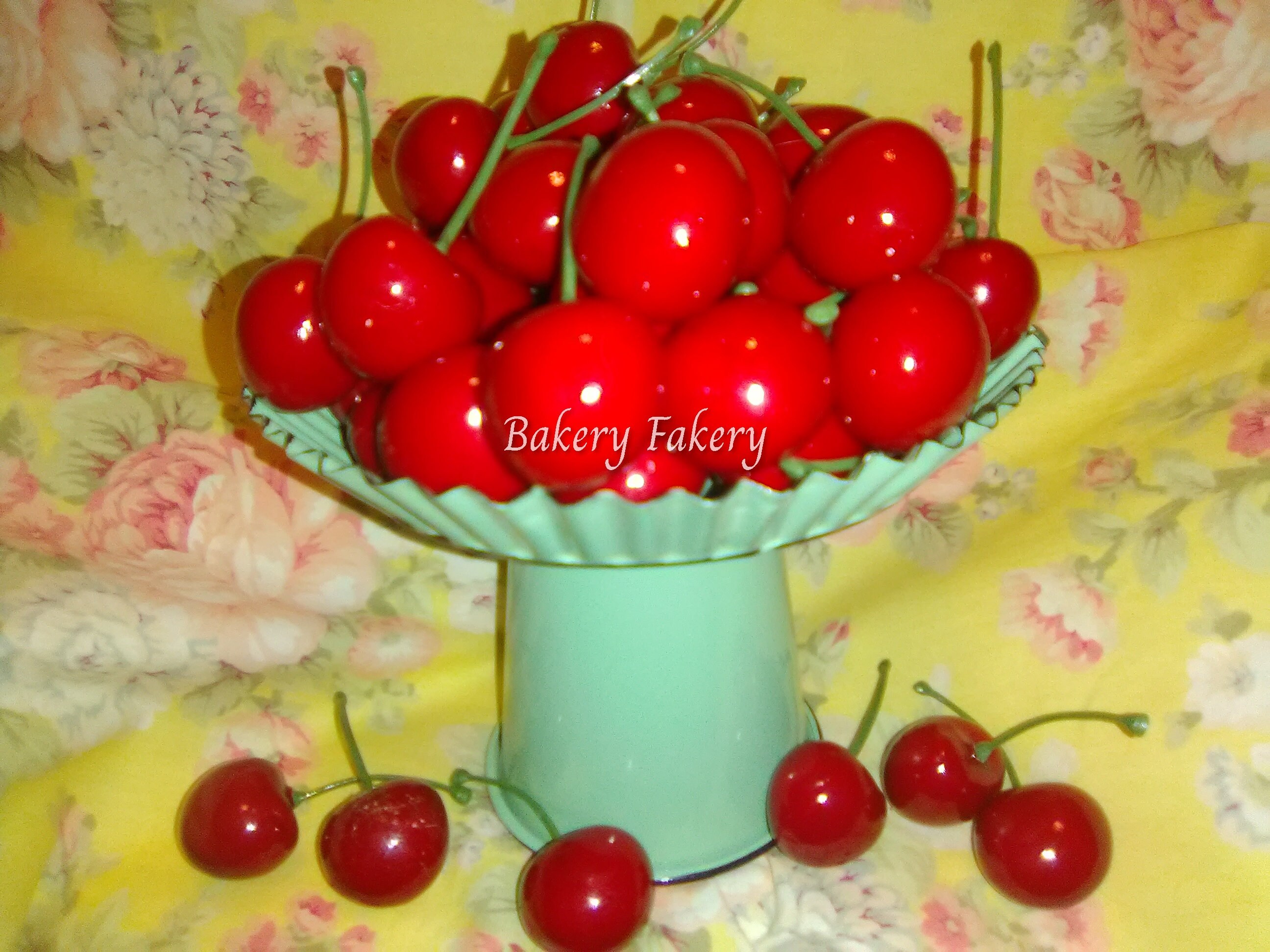Fake Cherries Artificial Large Cherries Cherries for Cakes - Etsy UK