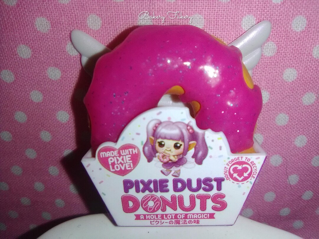 Mini Pixie Dust Donuts, Miniature Kawaii Food Toy Collectible ...