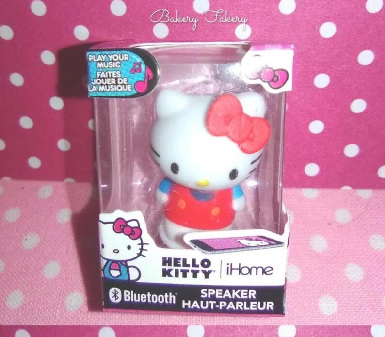 Mini Kitty Car Toy, Miniature Remote Control Pink Kitty Car, Dollhouse ...