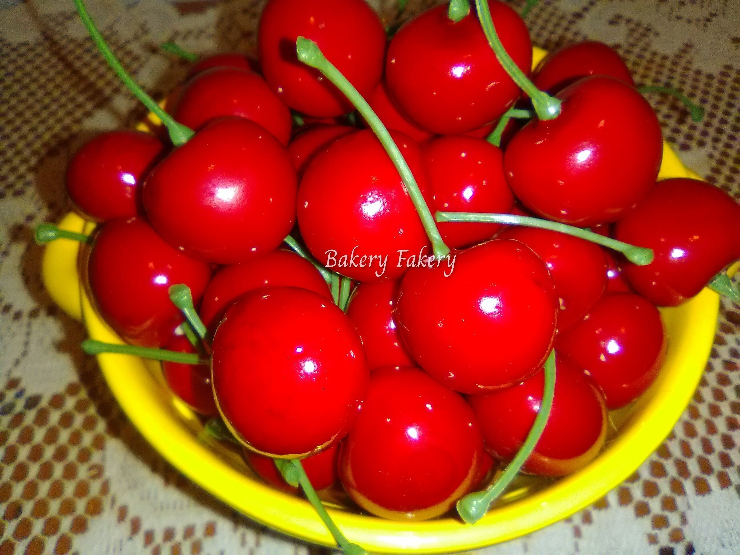 Fake Cherries Artificial Large Cherries Cherries for Cakes - Etsy UK