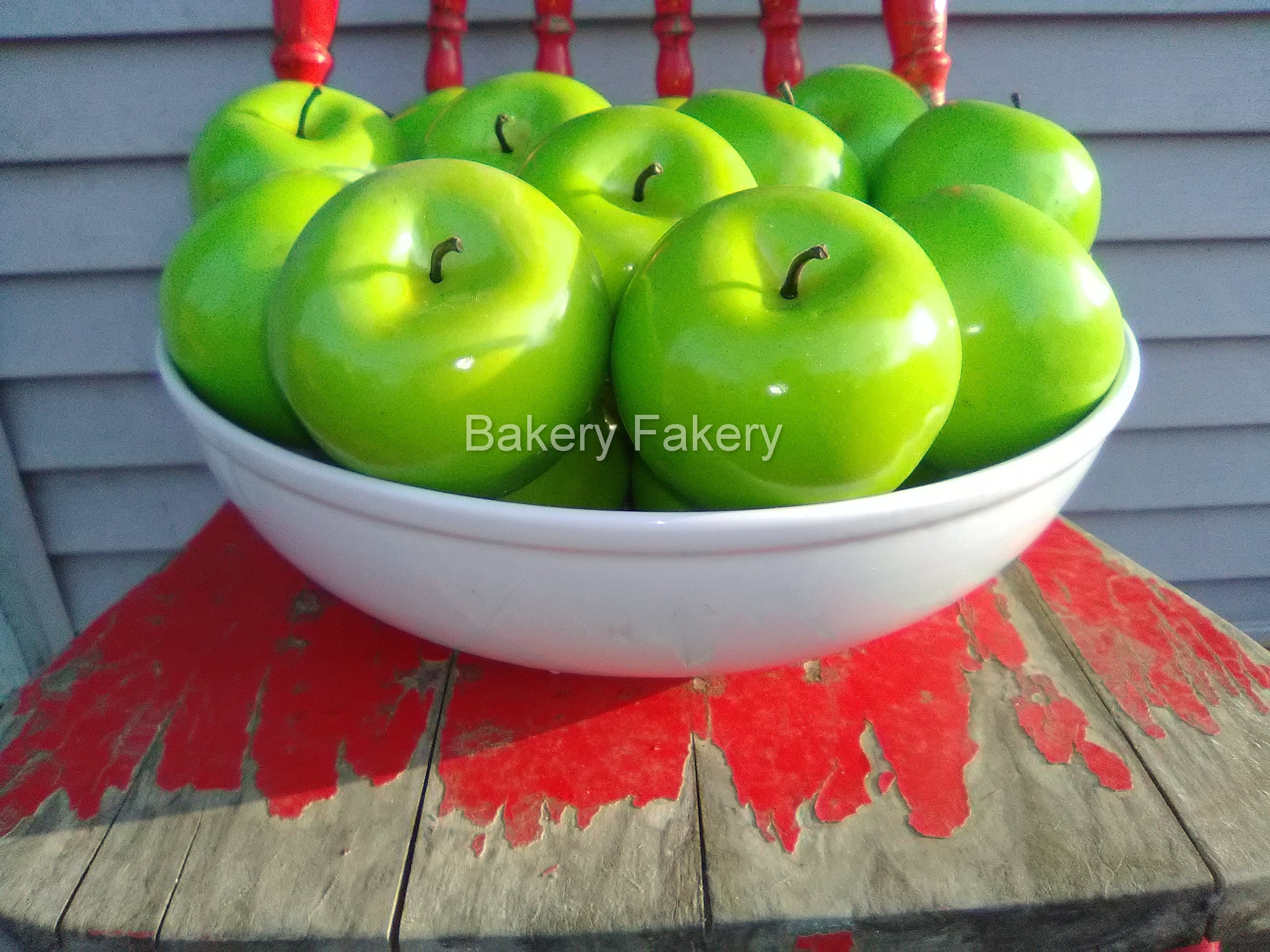 Green Apples Artificial Fruit Props Granny Smith Apples - Etsy