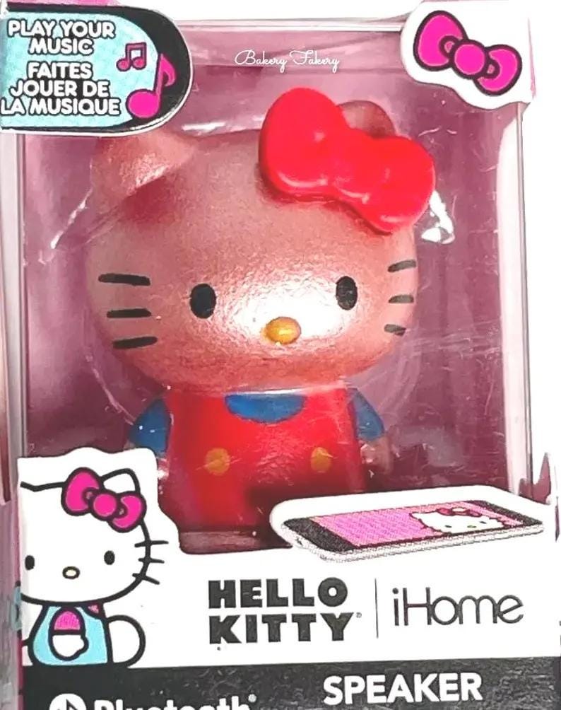 Mini Kitty Car Toy, Miniature Remote Control Pink Kitty Car, Dollhouse ...