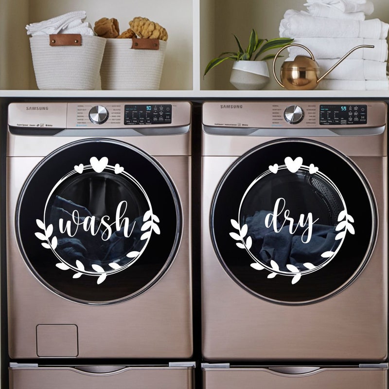 Washer Decal - Etsy