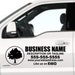 Custom Business Name Decal, Car Door Decal, Custom Decal With Business ...