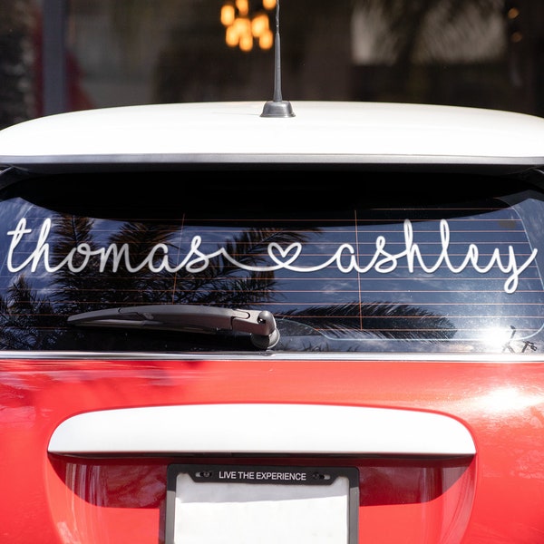 Couple Car Decals - Etsy