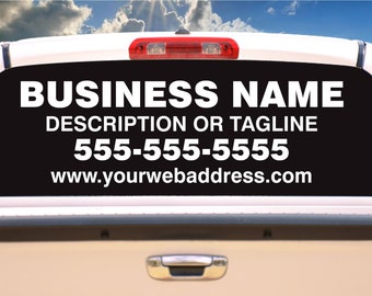 Rear Window Decal - Etsy