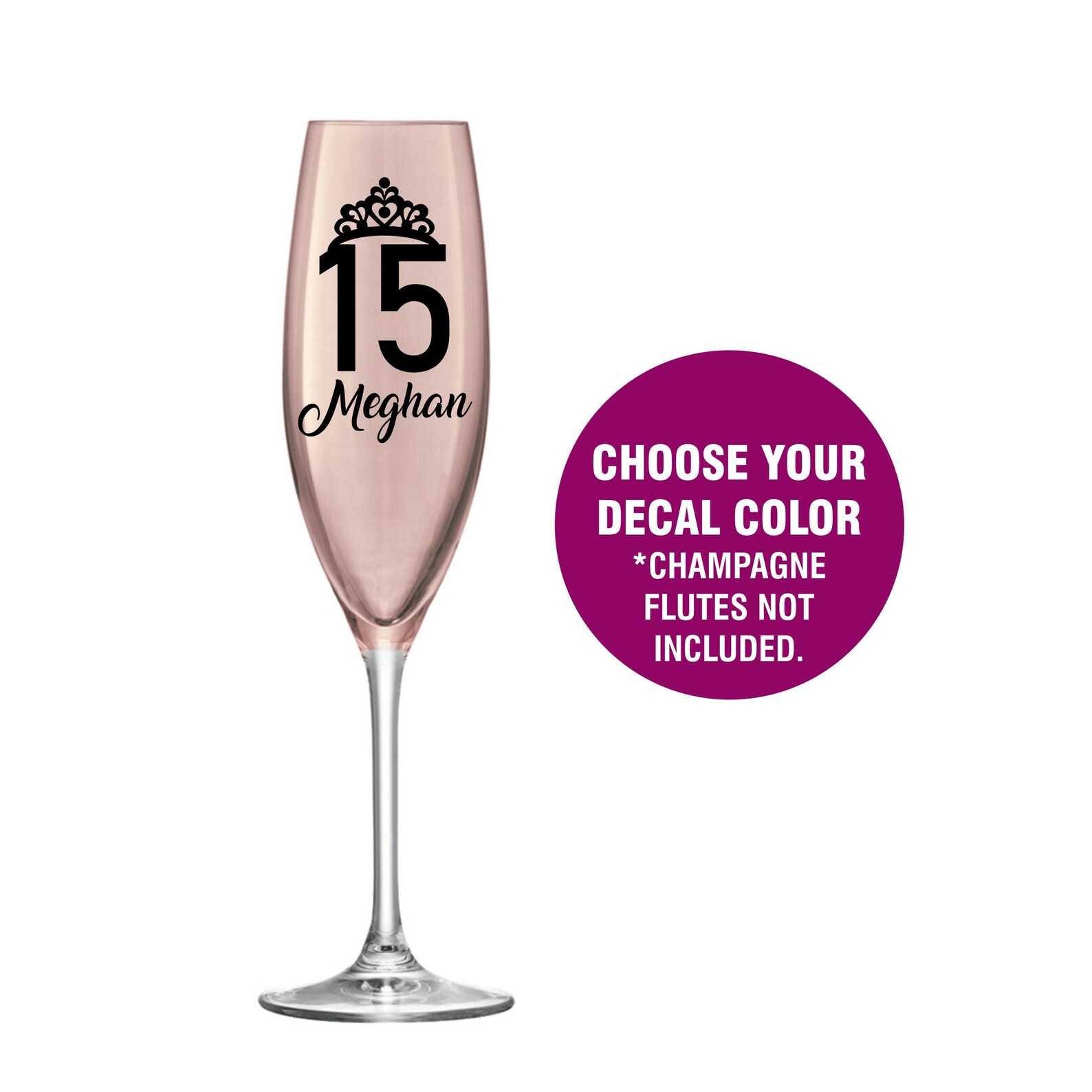 Mis Quince Anos Decal, Quinceanera Decals for Glass, 15 Anos Decals ...