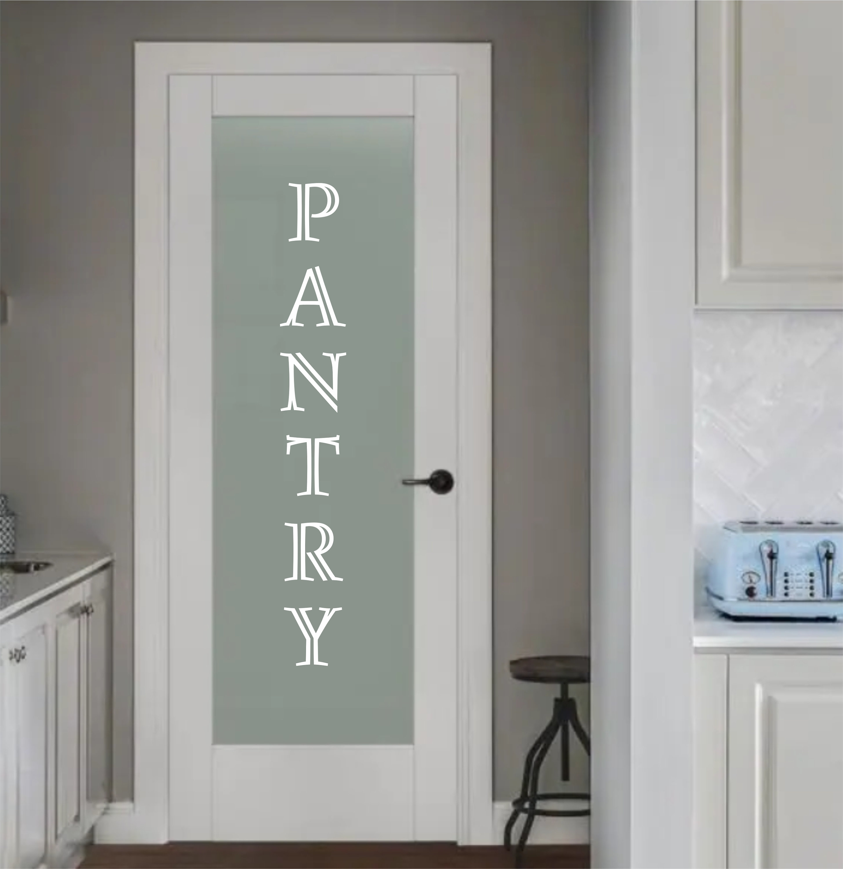 Pantry Door Decal | Pantry Door Sticker | Pantry Sign | Pantry Decal ...