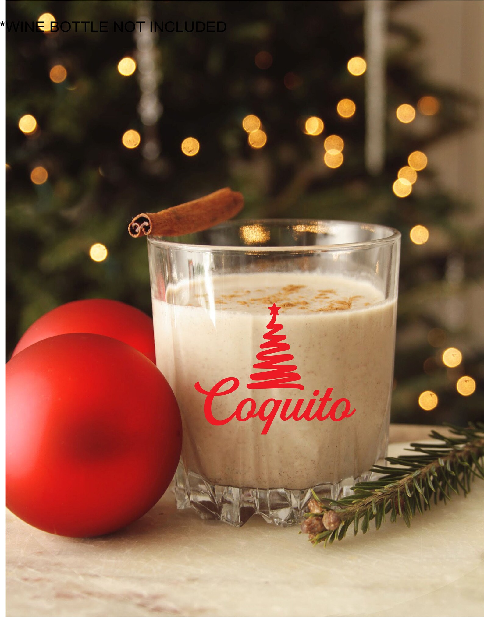 Coquito Decal, Coquito Label, Sticker Para Botella De Coquito ...