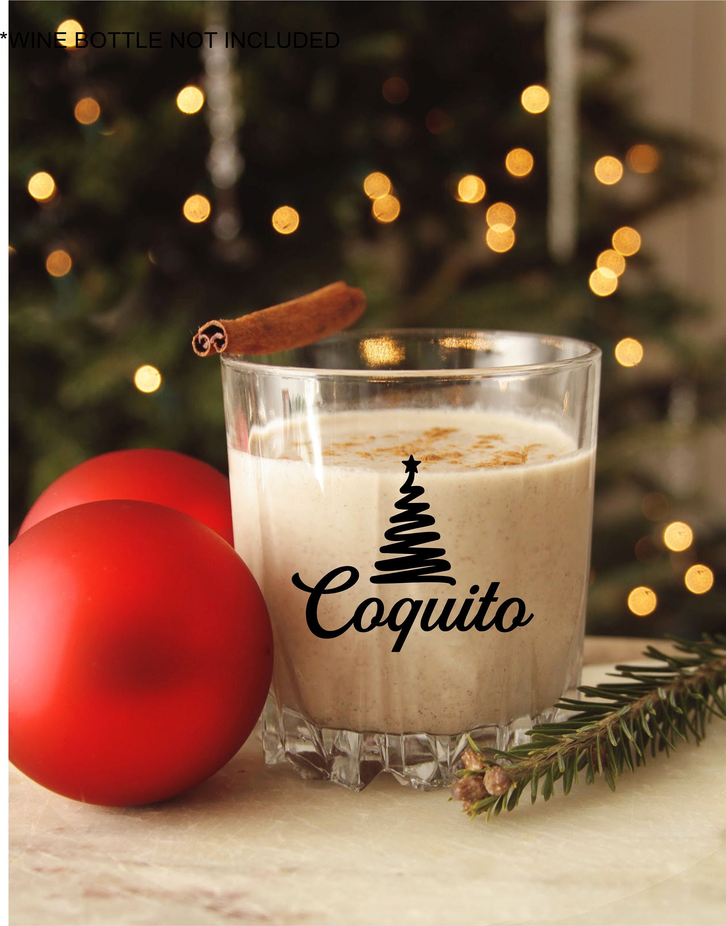 Coquito 2021 Feliz Navidad Printable gift tag label,Puerto Rican ...