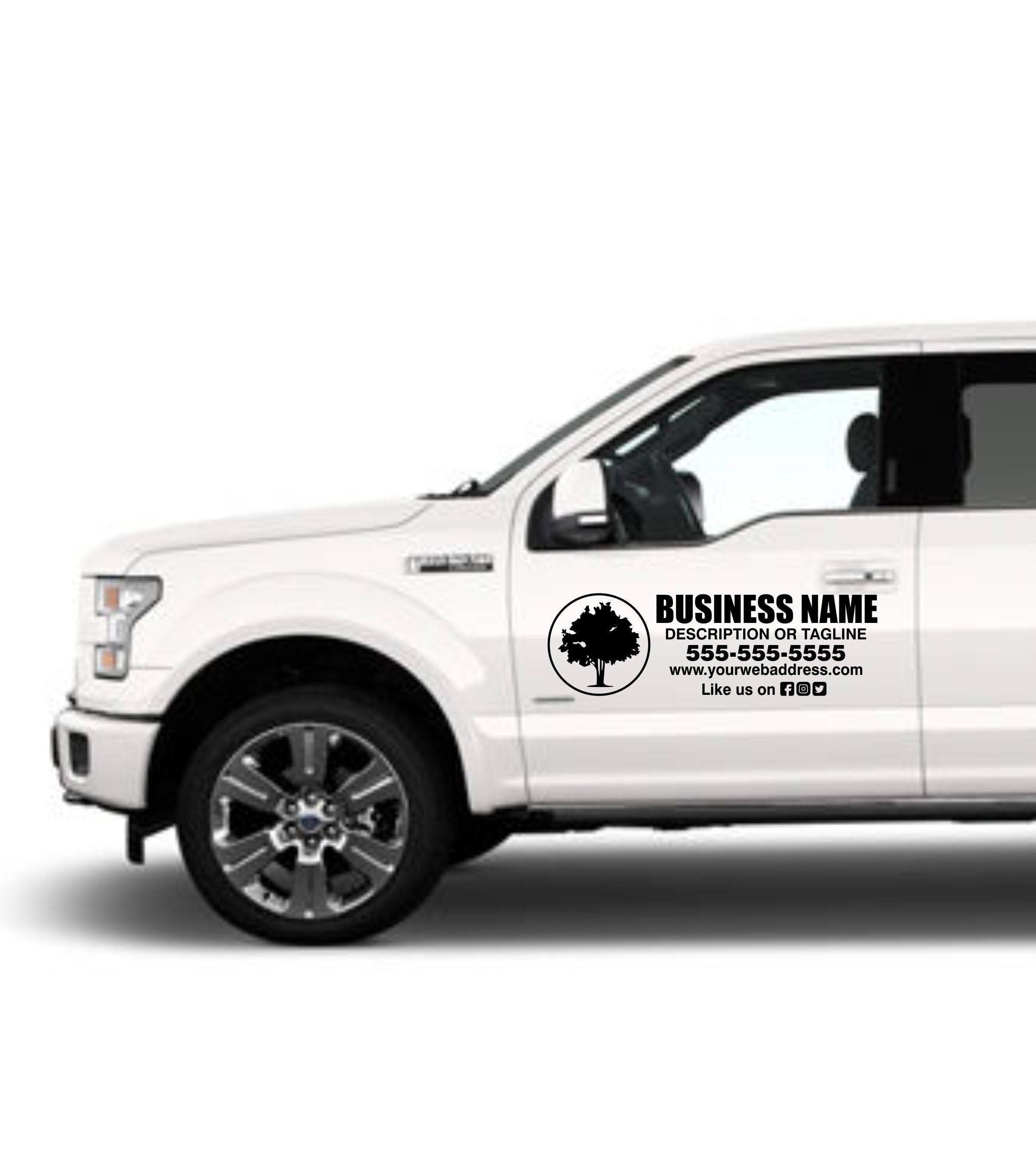 Business car stickers store
