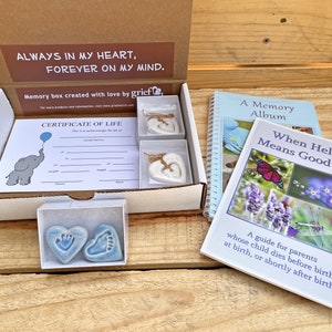 Infant Loss Gift Box, Memory Box, Stillborn, Grief Book, Memory Album ...