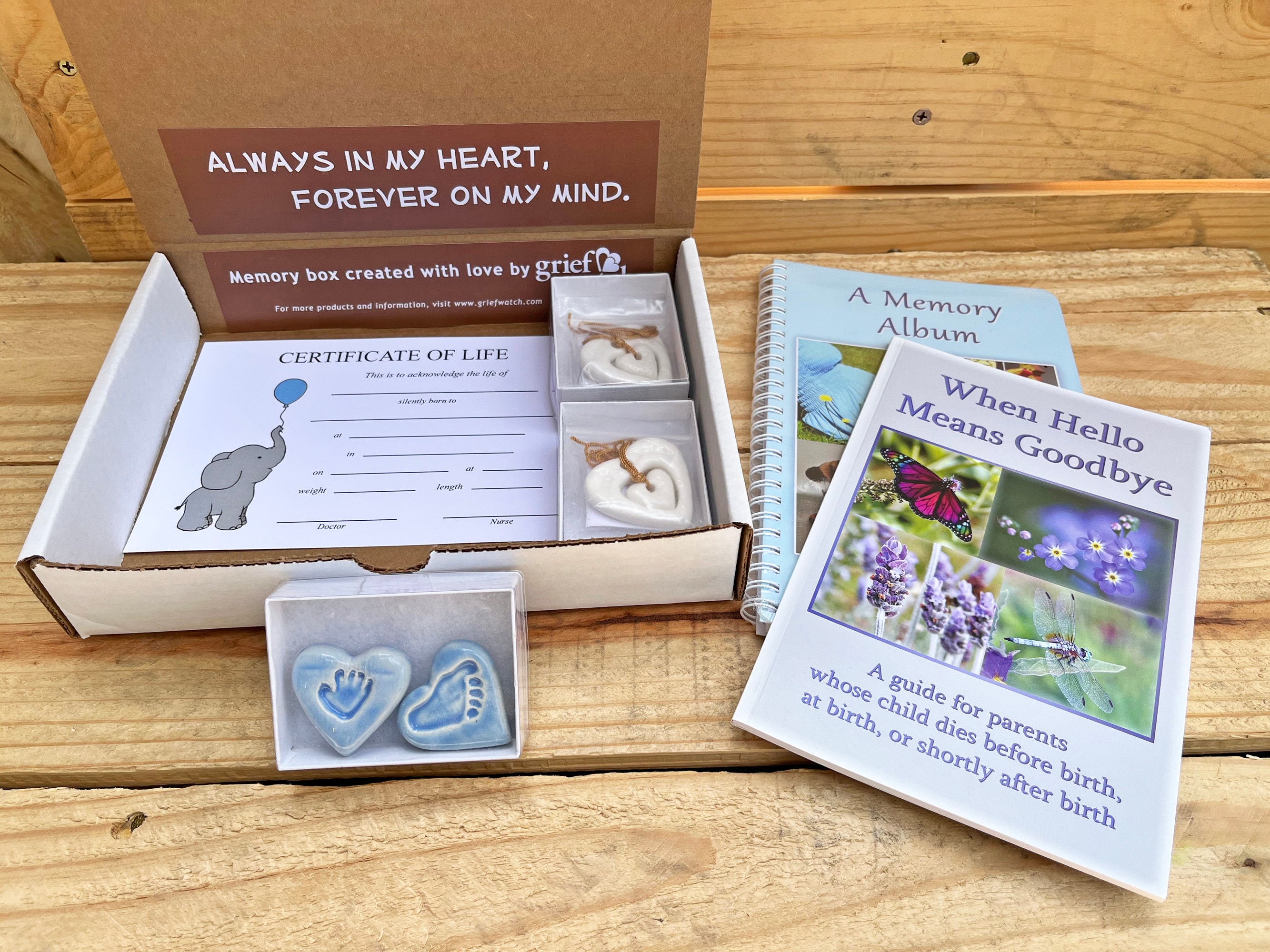 Infant Loss Gift Box Memory Box Stillborn Grief Book - Etsy