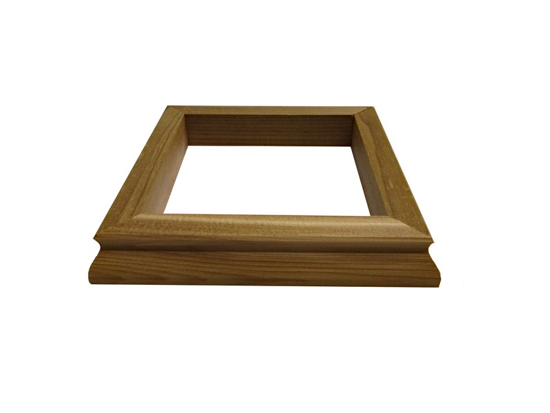 4in X 4in Cedar Post Base Trim 3/4'' Tall - Etsy