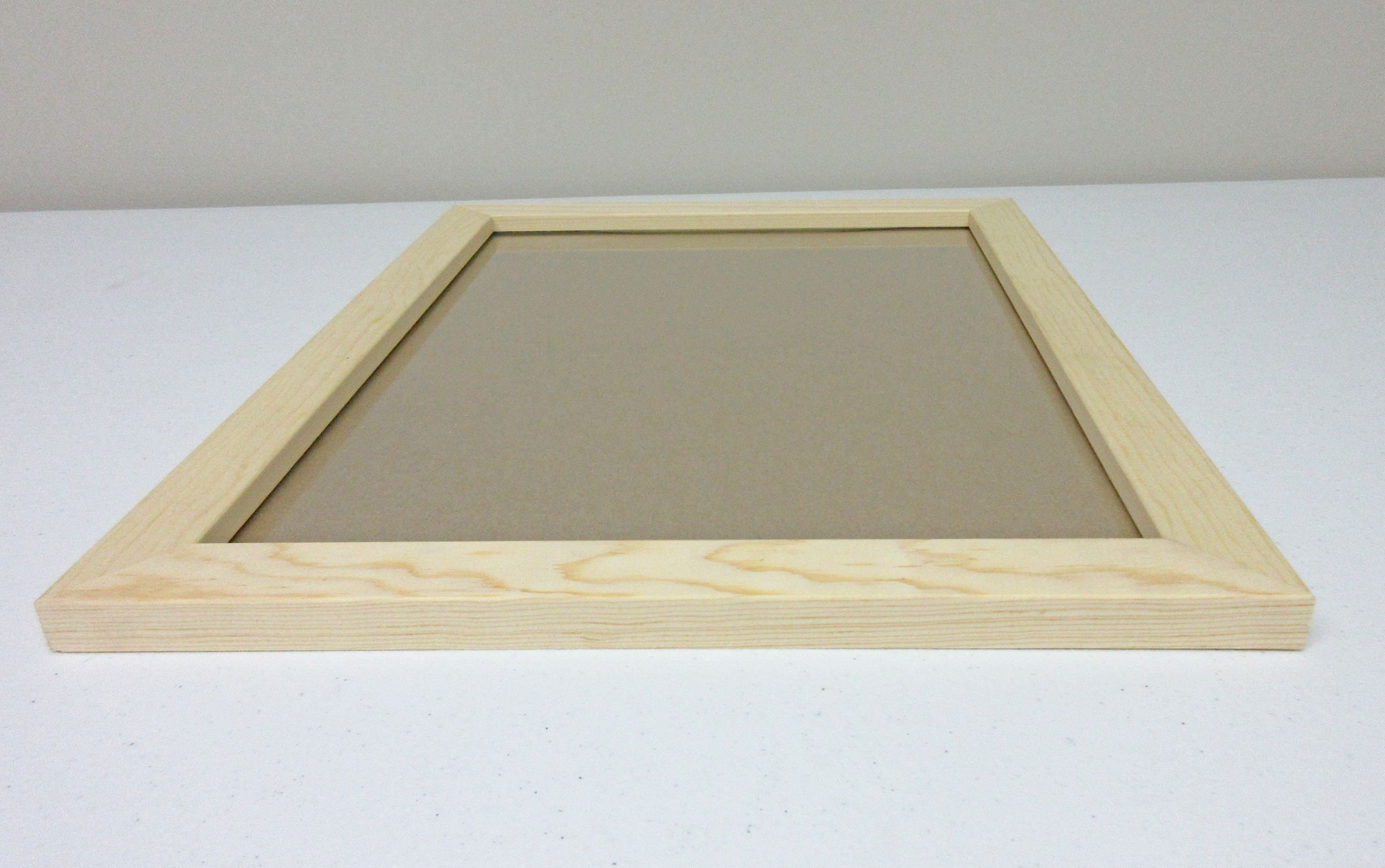 Flat Picture Frame 1 1/4 Wide Frame Unfinished - Etsy