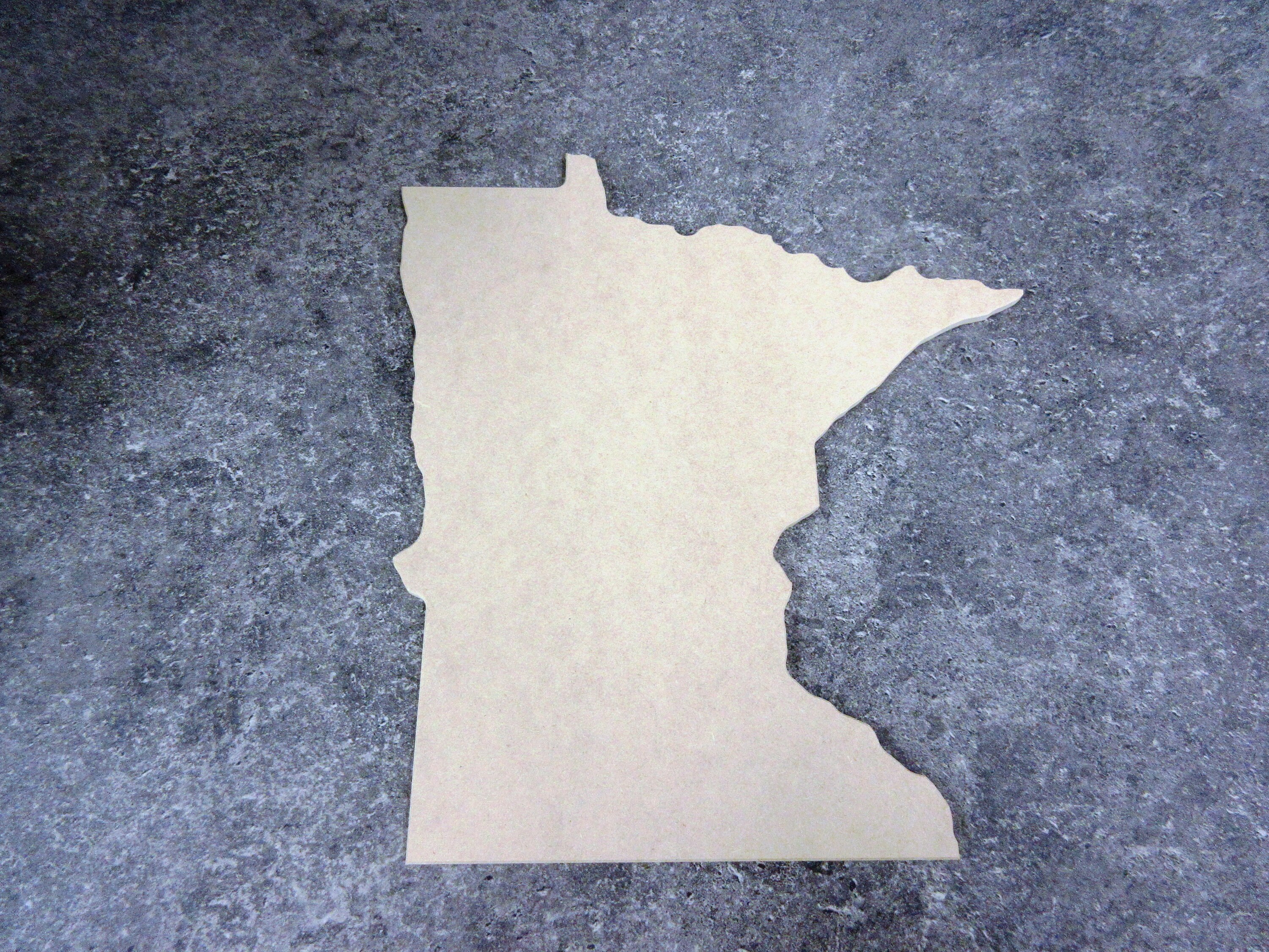 Minnesota State Cutouts 3 Pack 1/4'' MDF - Etsy.de