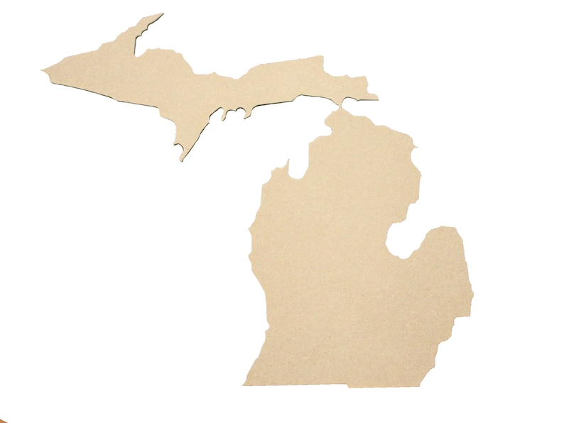 Michigan State Cutouts - 3 Pack - 1/4'' MDF - Etsy