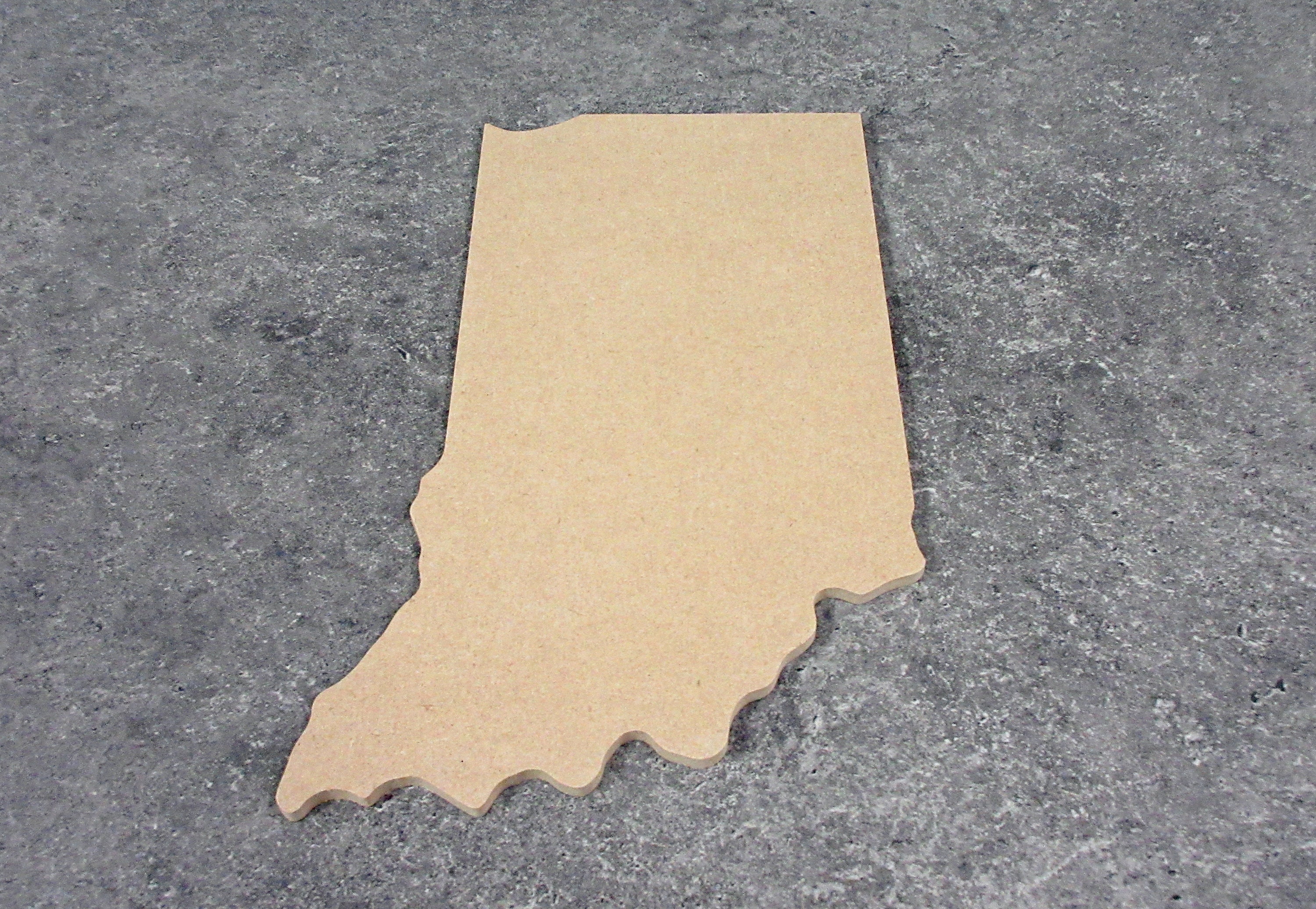 Indiana State Cutouts 3 Pack 1/4'' MDF | Etsy