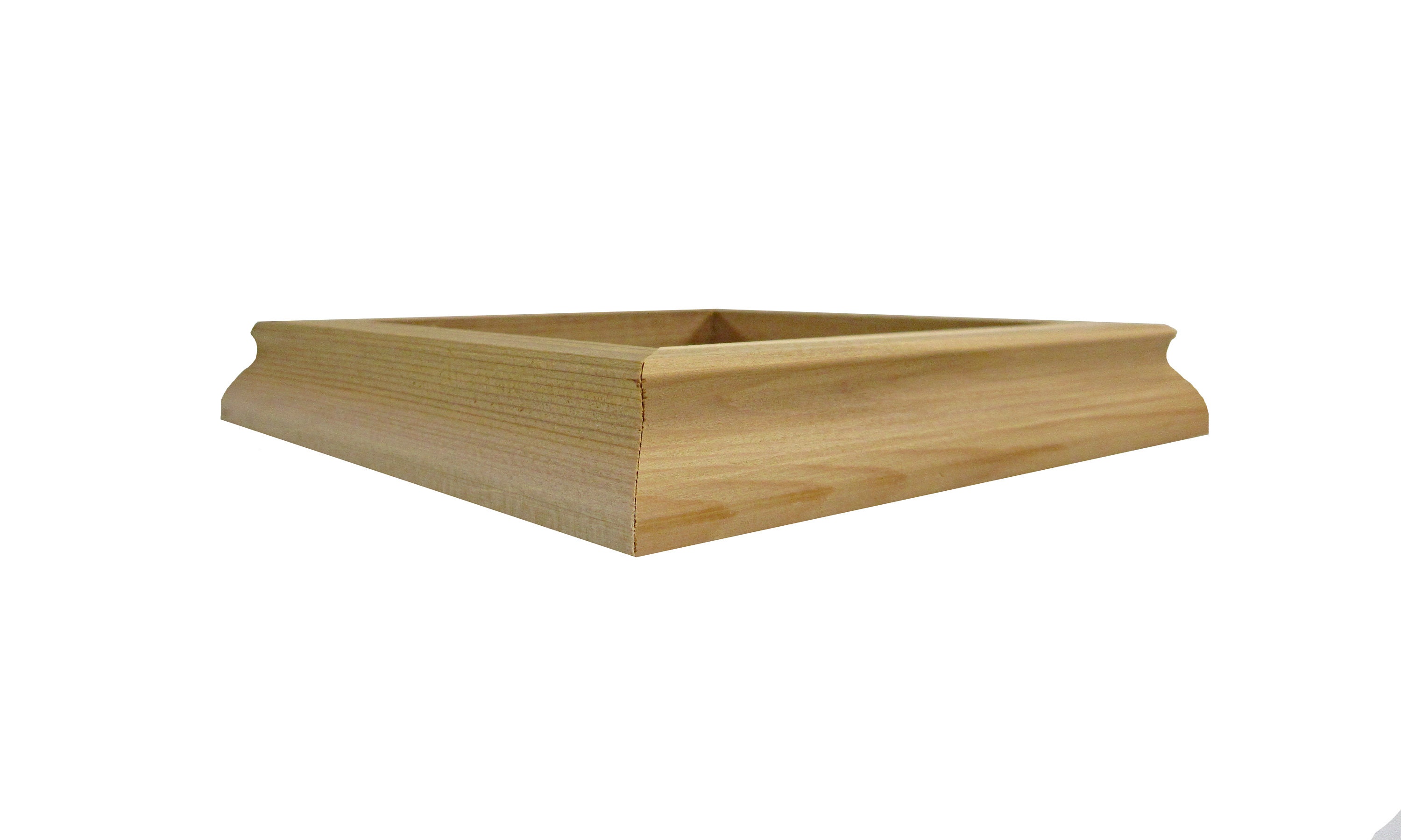 4in X 4in Cedar Post Base Trim - 3/4'' Tall - Etsy