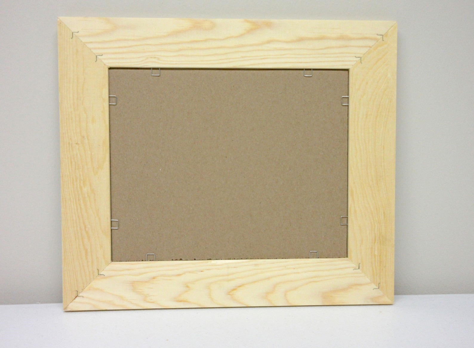 Flat Picture Frame (2 1/4" Wide Frame) - Unfinished Pine - 8 X 10 - Etsy