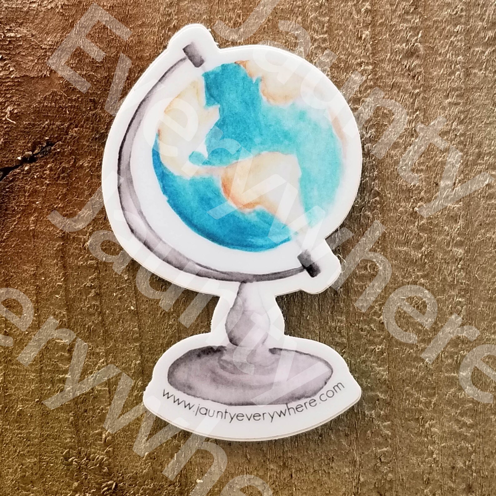 Globe Vinyl Sticker Vinyl Sticker Travel Sticker - Etsy