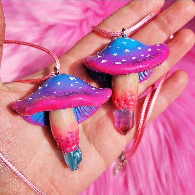 Clay Mushrooms - Etsy