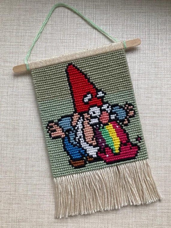 Gravity Falls gnome Puking Rainbows Wallhanging | Etsy