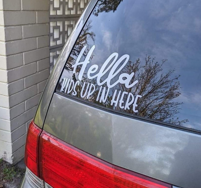 Hella Kids Decal - Etsy