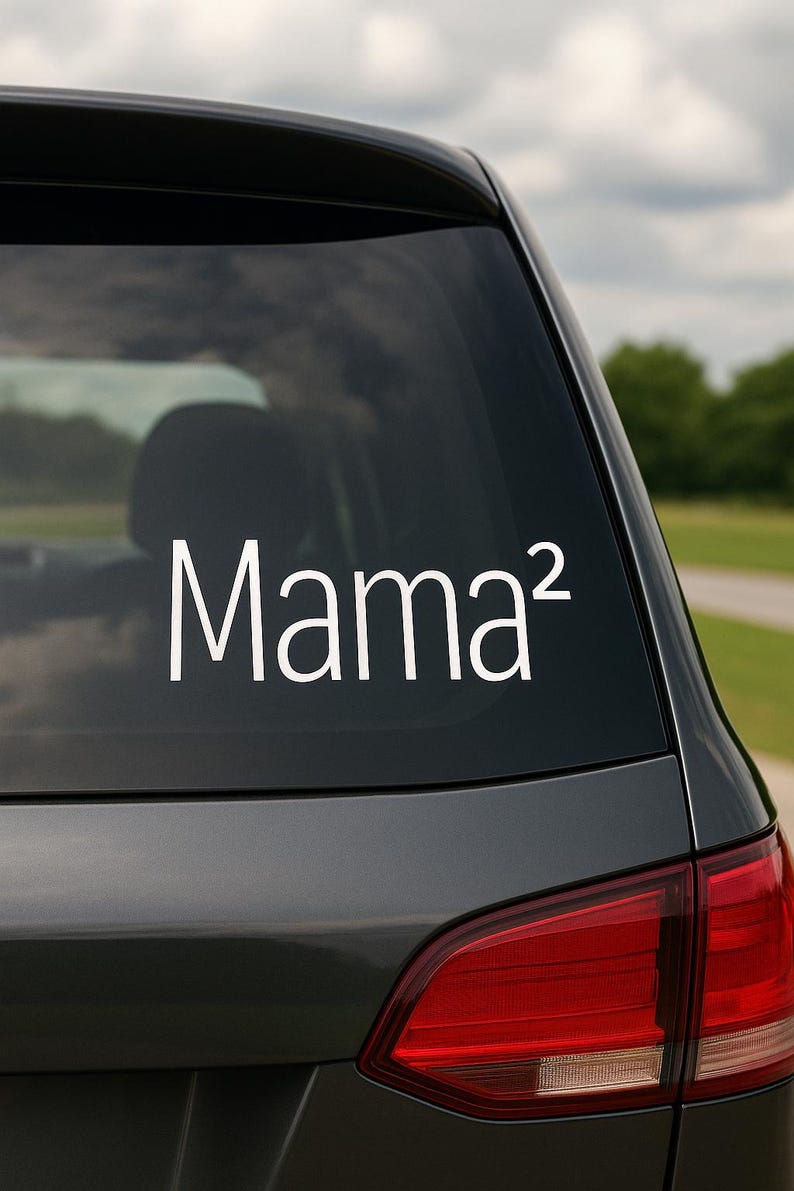 Mama Car Decal - Etsy