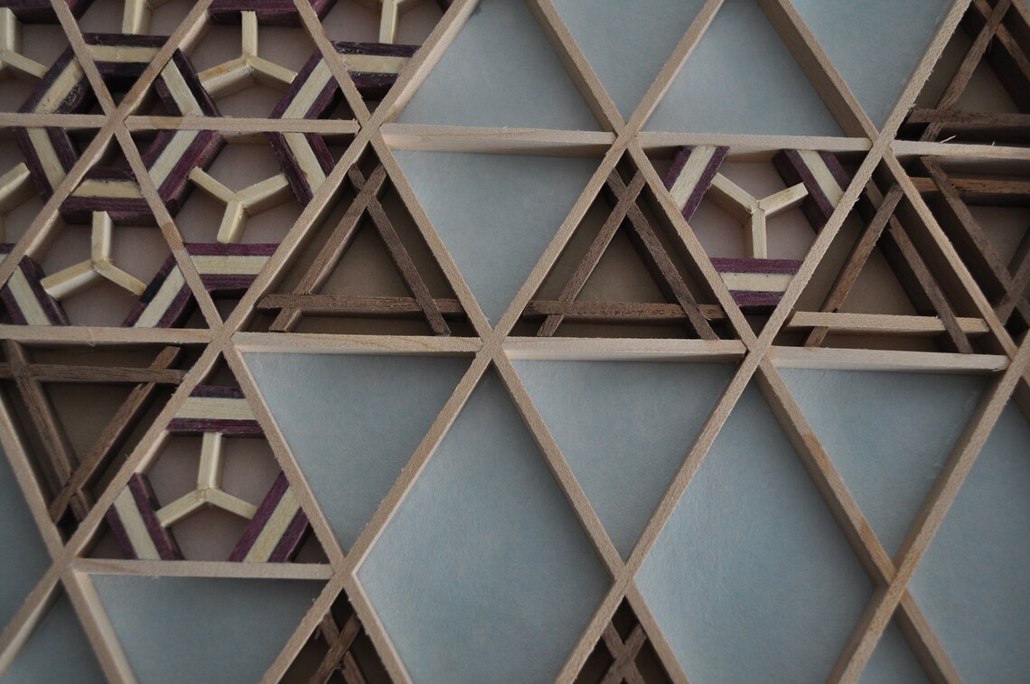 Shoji Screen Panels, Kumiko Pattern Cherry Blossom Tree, Room Divider ...