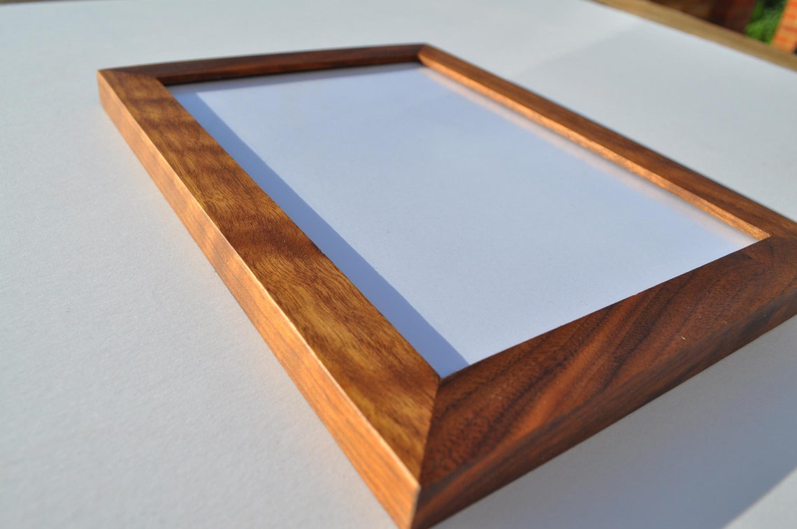 A4 Walnut Photo Frame | Etsy